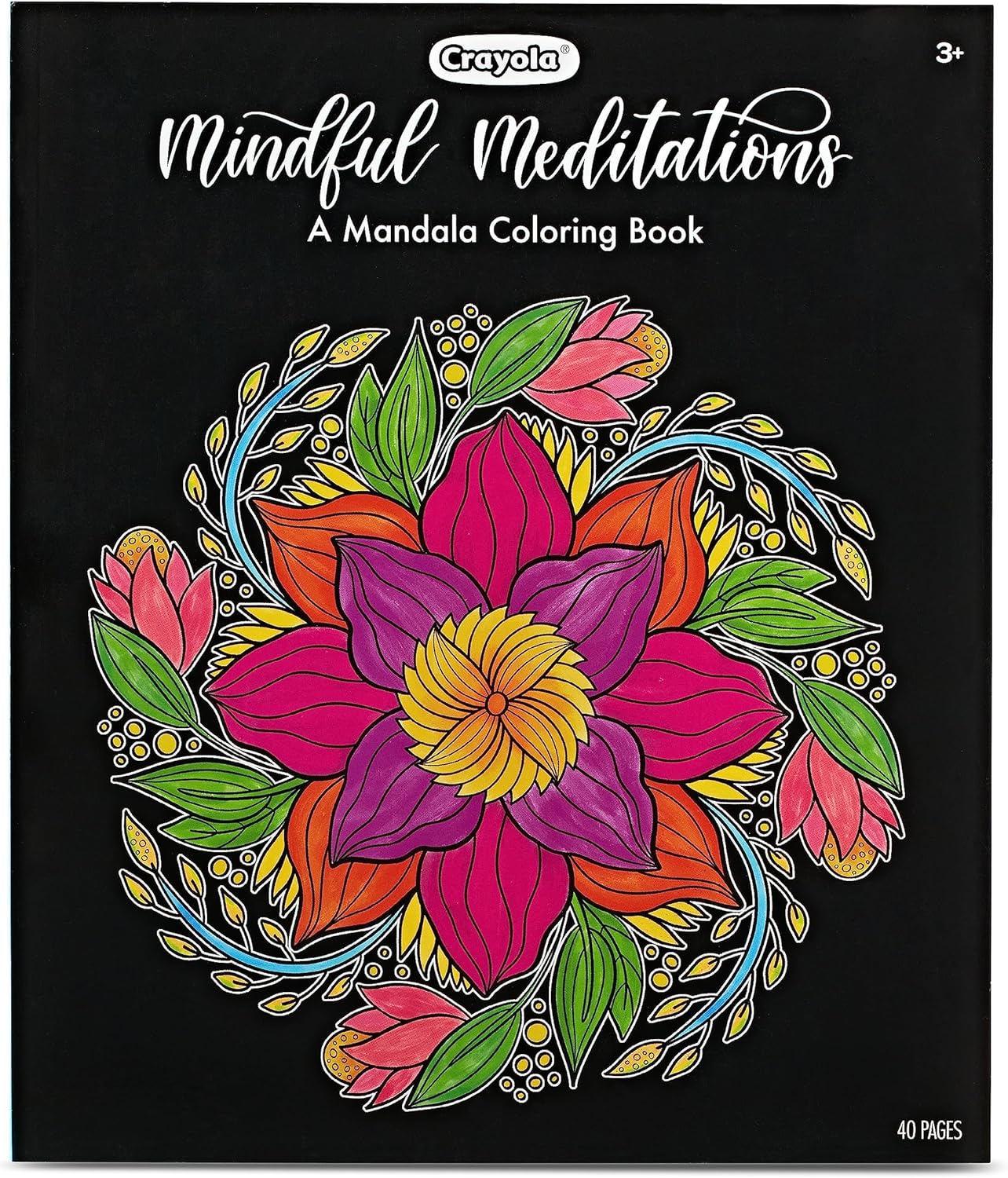 Crayola Mindful Meditations Coloring Book – Yazoo toys