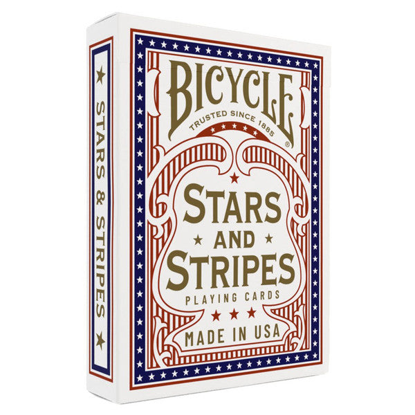Playing Cards: Bicycle: Stars and Stripes – Yazoo toys