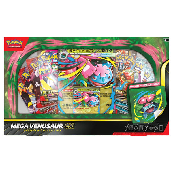 Pokémon TCG: Mega Venusaur ex Premium Collection – Yazoo toys